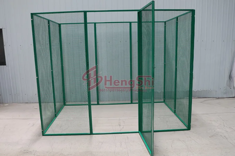 Outdoor Bird Cage - Durable Aviary Mesh Panels & Video Inspection
