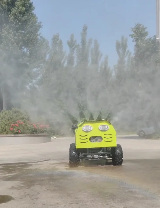 Small Orchard Spraying Machine Four Wheel Remote Control Sprayer New ...