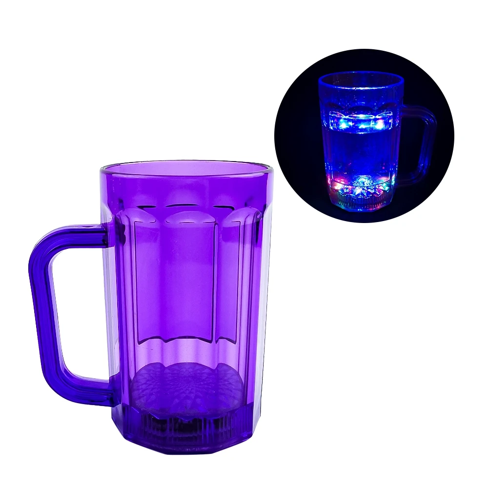 17oz LED Light up Drinking Mug - Party Glow in the Dark
