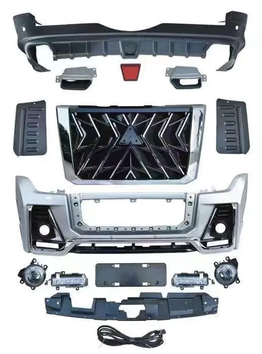 Mitsubishi Pajero V93 V97 Body Kit Bumpers - Facelift V98 Style