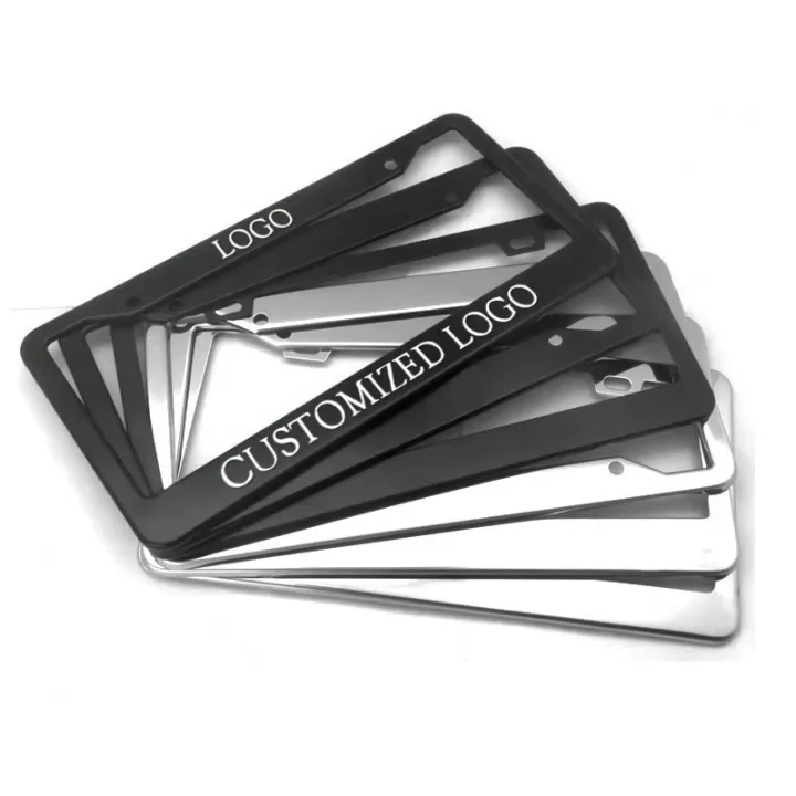 Customized Aluminum Car Plate Sublimation License Plate Blank ...