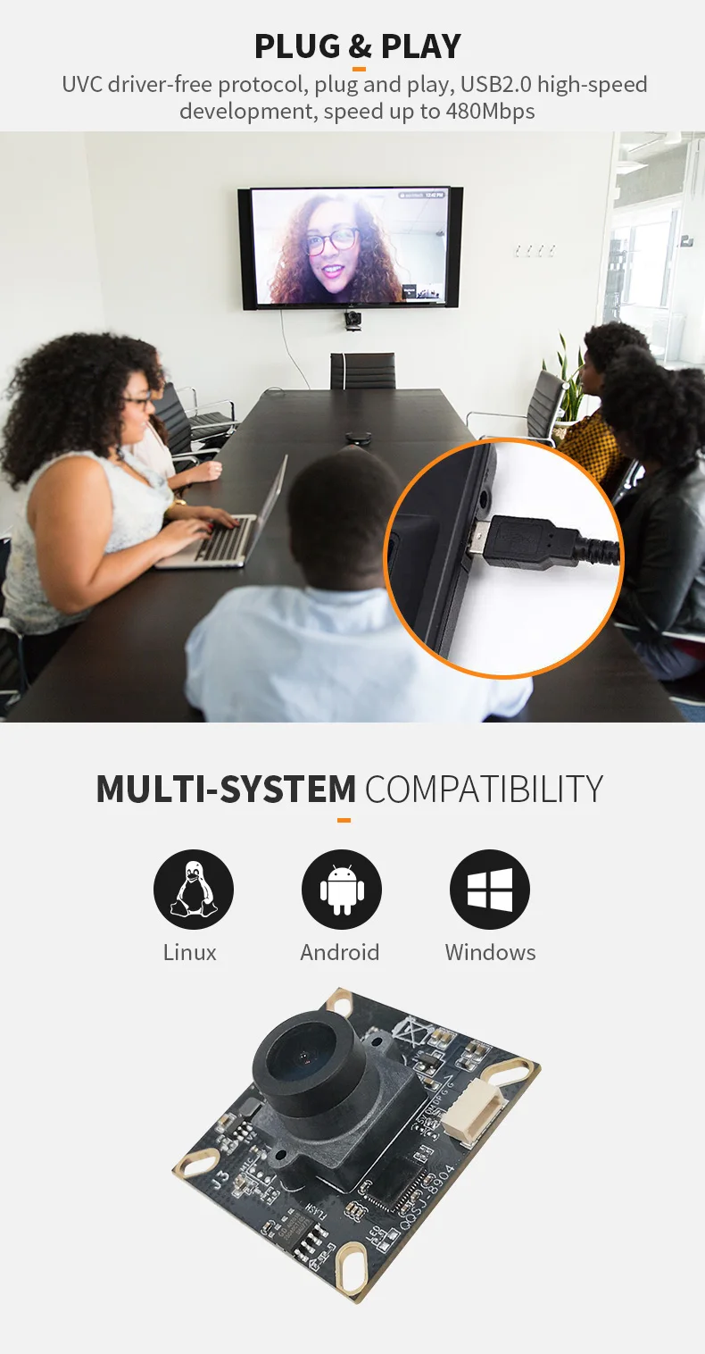 SC132GS USB2.0 Camera Module - 1MP Global Shutter Motion Capture