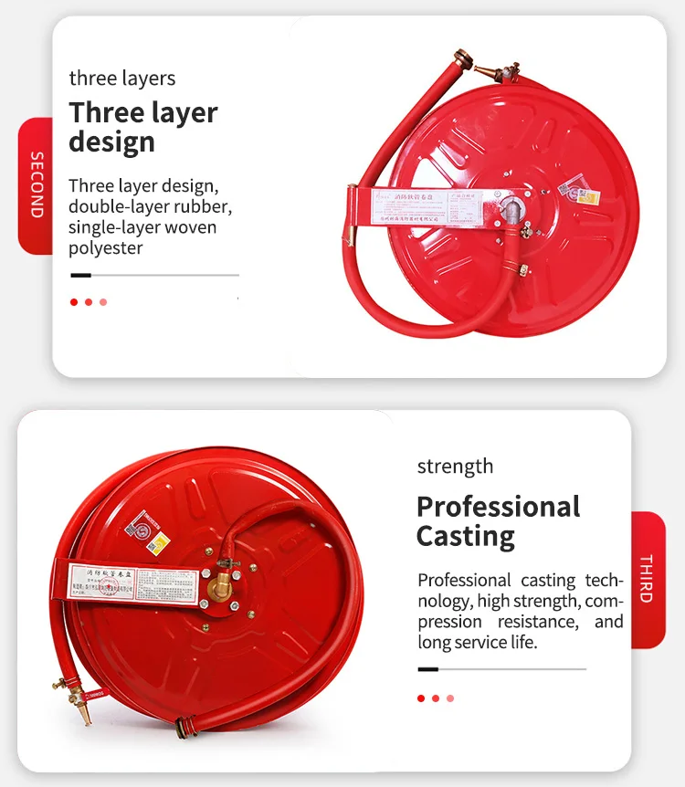 Fire Hose Reel Flow Meter Accurate Reliable Booster Fire Hose Reel ...