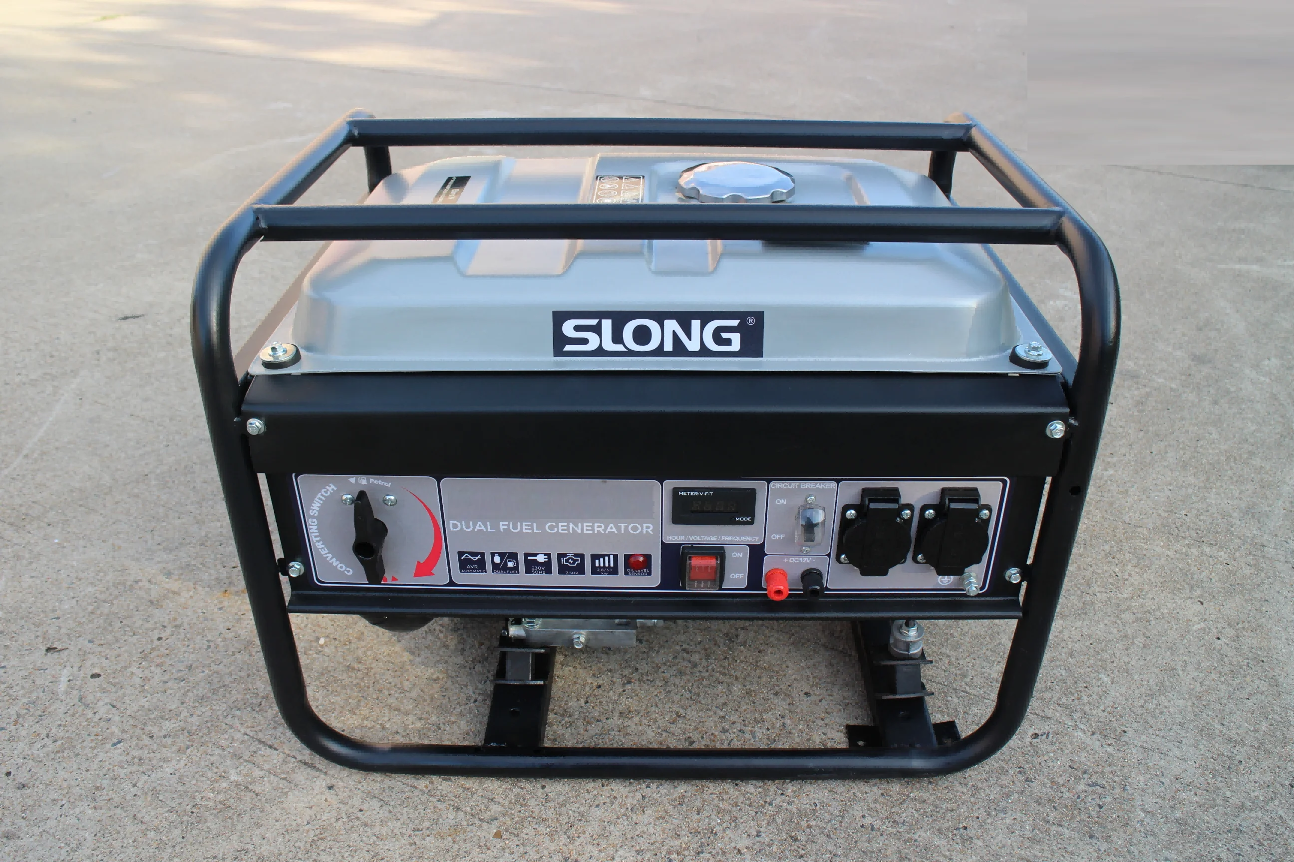 Slong Portable Gasoline Lpg Generator Set Home Use Dual Fuel Generator - Buy Natural Gas ...