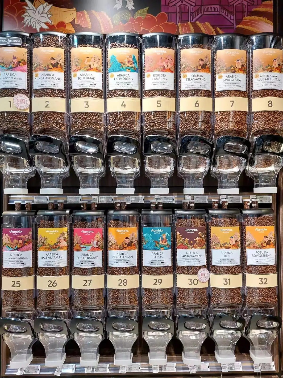 ECOBOX Bulk Food Dispenser - Efficient Nuts & Grains Display