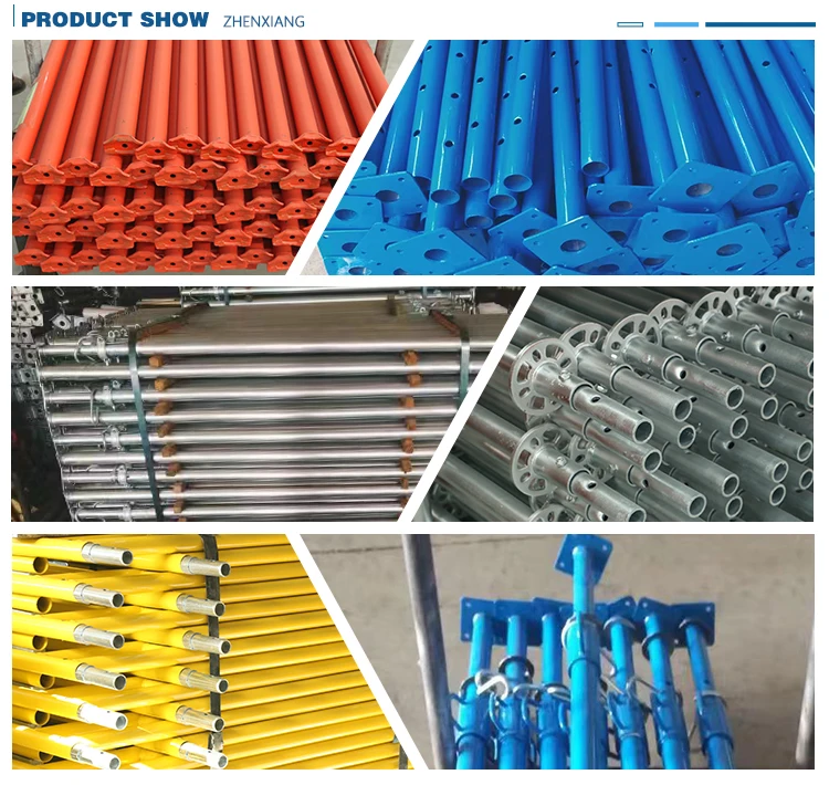 Galvanized Shuttering Support Acro Post Shoring Prop Adjustable Height ...