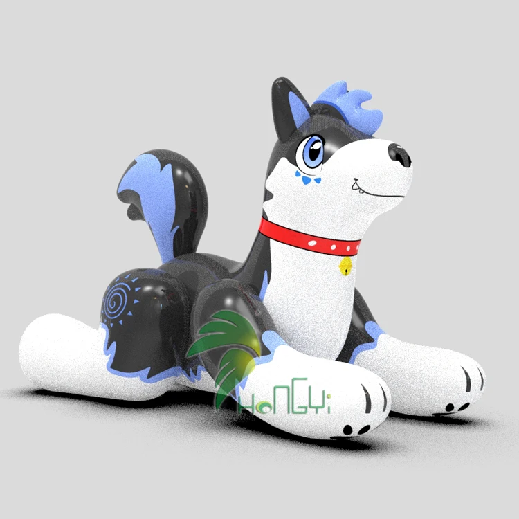 Hongyi Ride on Inflatable Toy Animal - Custom Husky