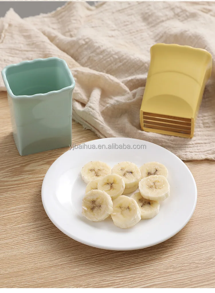 Strawberry Cut Fruit Platter Slicer Strawberry Banana Press Stainless ...