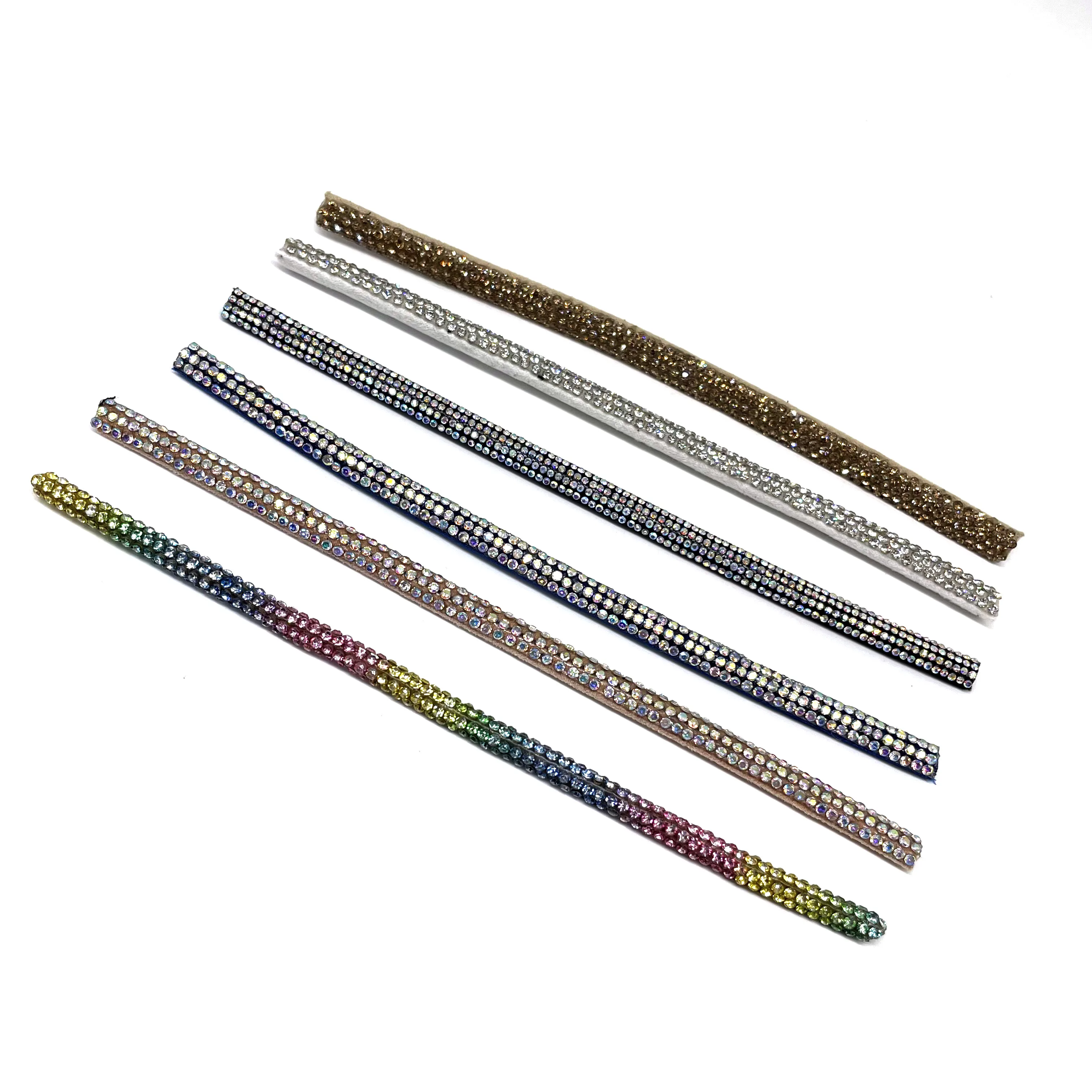 Factory Direct Selling Rhinestone Pipe Rope,Suitable For Clothing And ...