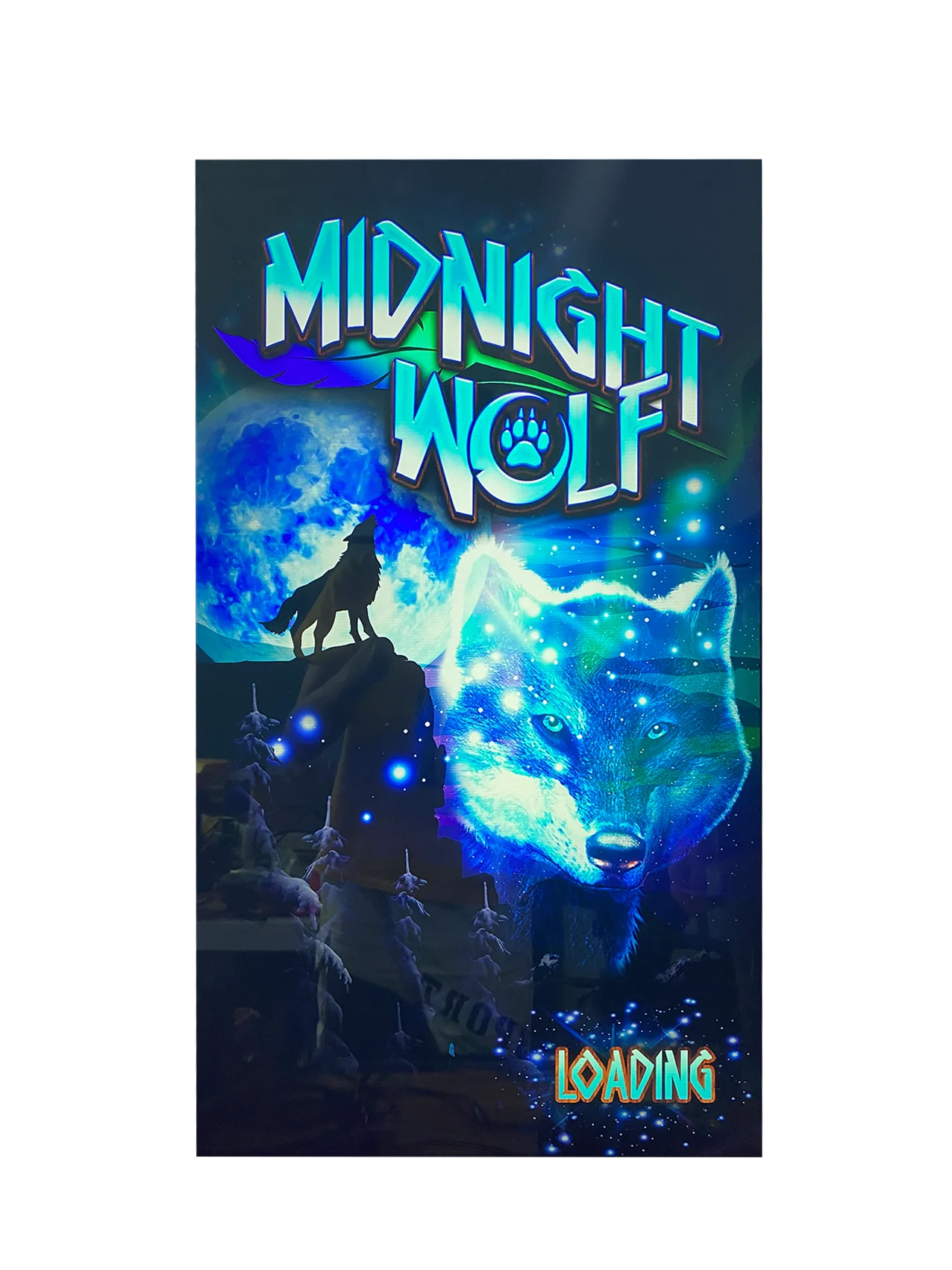 Great American Racing Game - Midnight Wolf Skill Game NCG DELUXE2