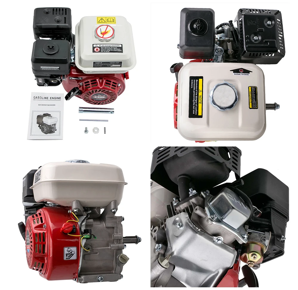 Small Single Cylinder 4 Stroke 160cc Gasoline Engine For Sale / Air ...