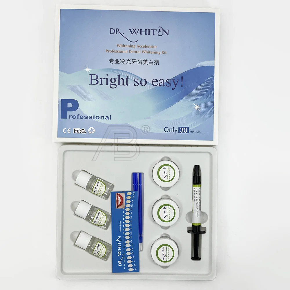 DR.WHITEN 1 Box Teeth Whitening Kit/Set Tooth Whitener Gel Bleach White ...