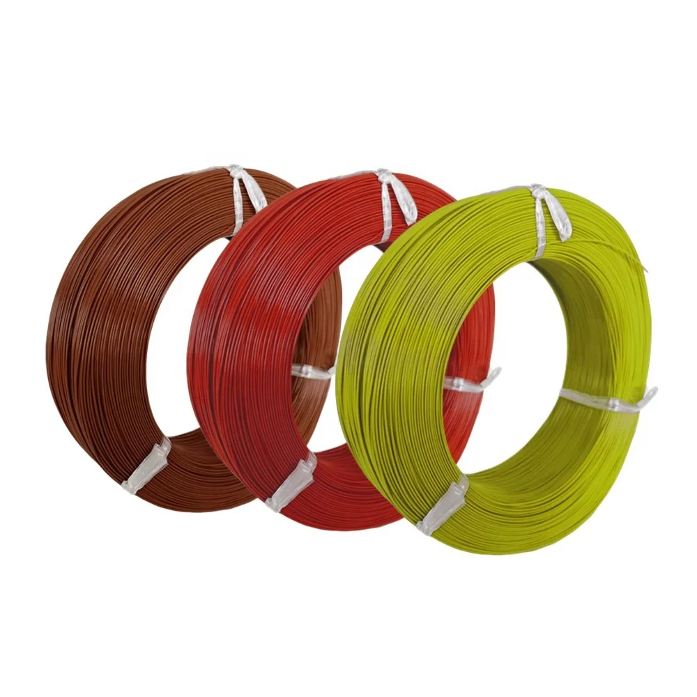 Ul1198 26awg 600v Ptfe Tin Copper Flexible 2.5mm Electrical Wire Cable Standard Insulated ...