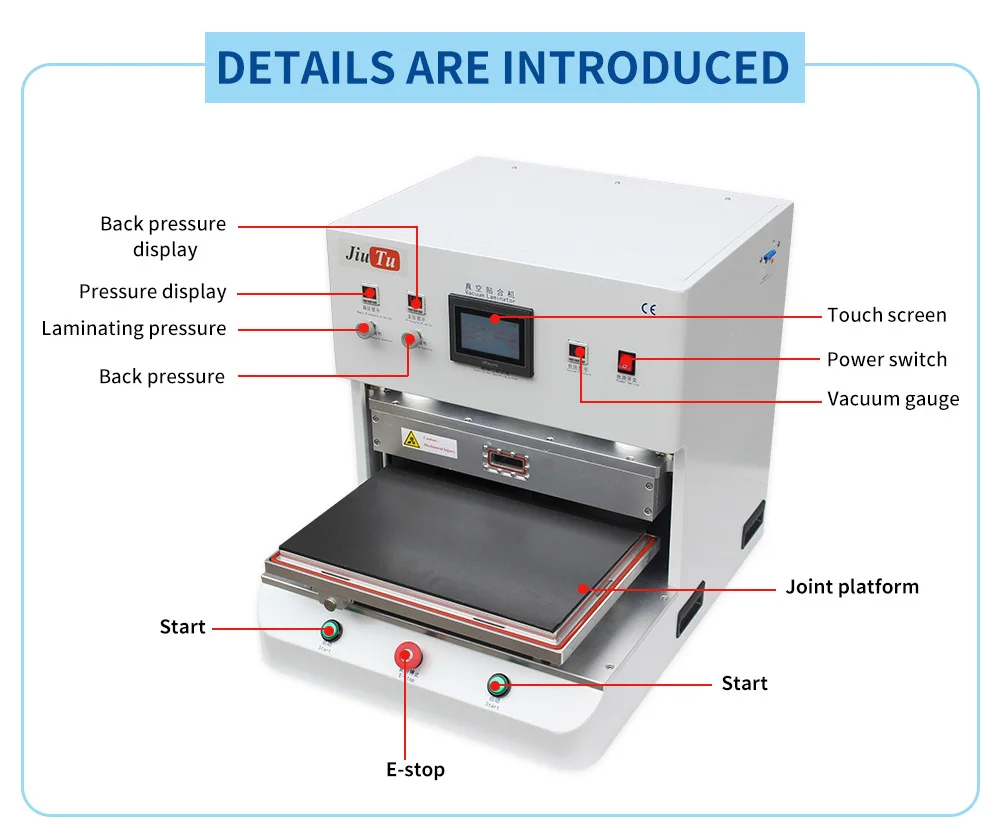 16inch 21 Inch LCD Laminating Machine for Mobile Phone Repair