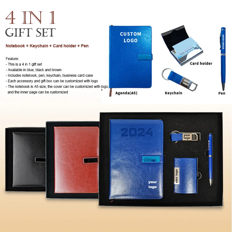 Custom Merchandising Corporate Promotional Gift Set Luxury Promotional ...