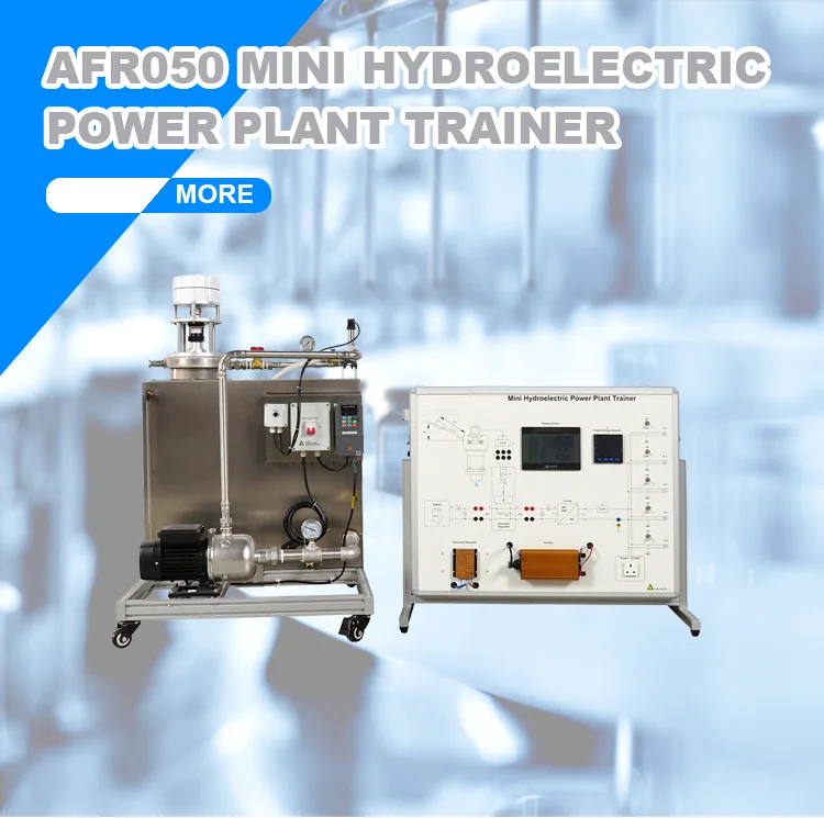 Mini Hydroelectric Power Plant Trainer Didactic Equipment School ...