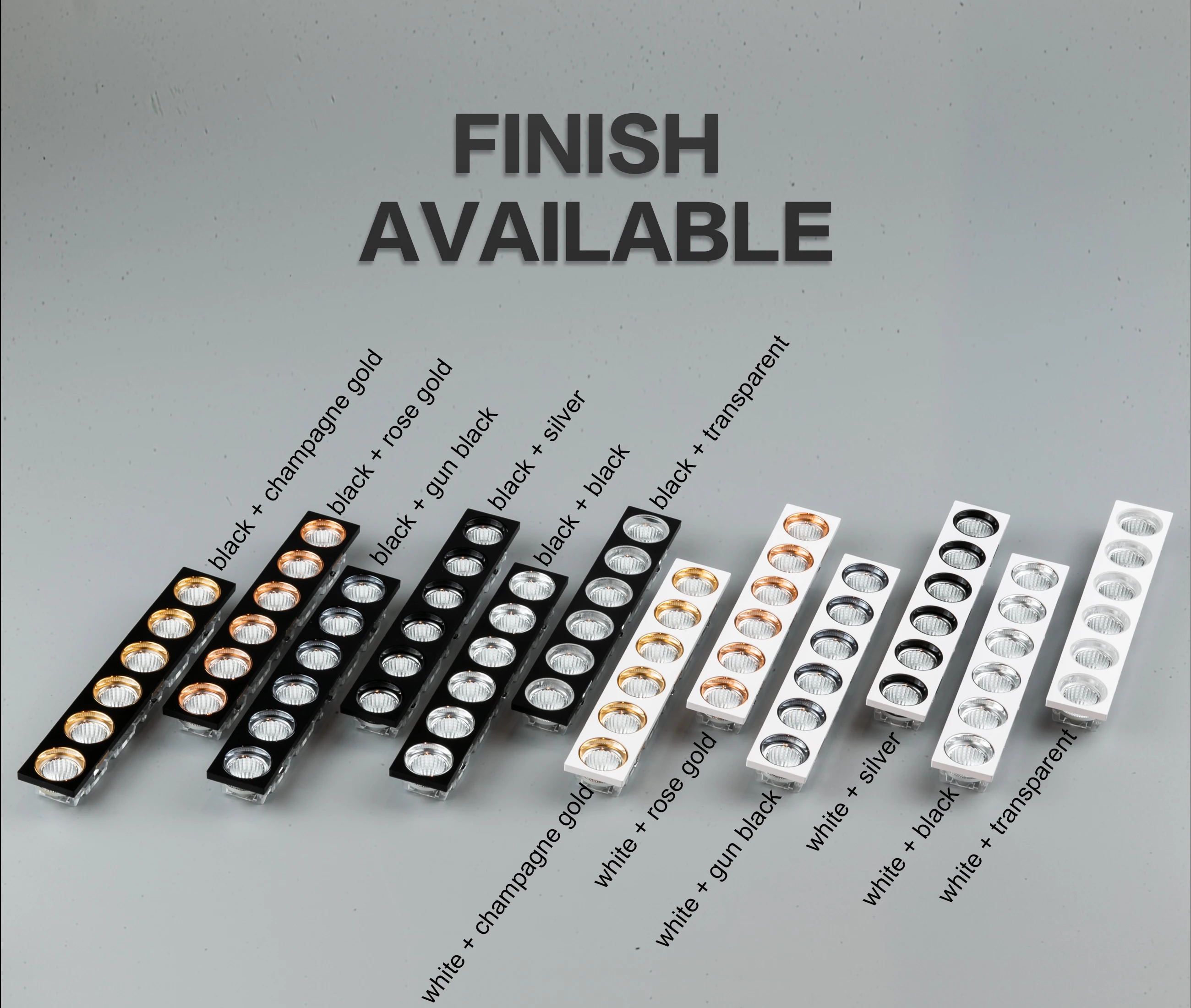 Linear Led Lens Ultra Thin Magnetic Track Light Lens Face Cover ...