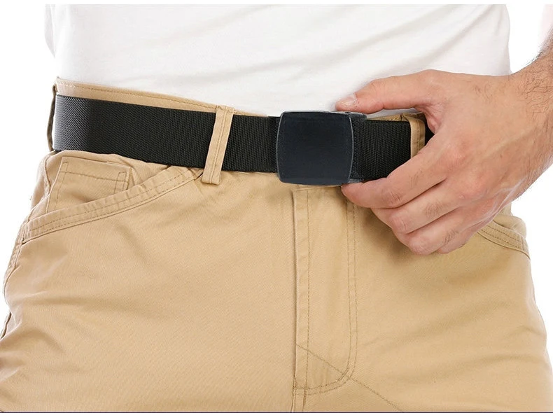 Customize 120cm 130cm Adjustable Nylon Belt Durable Men's Casual ...