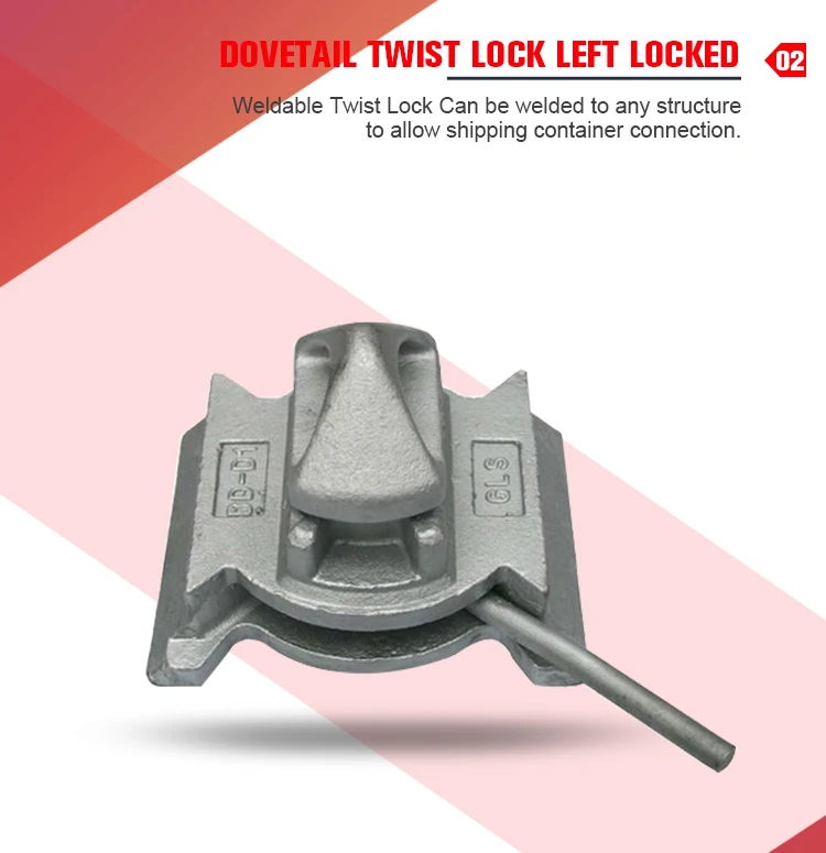 Various Of Lashing Stackable Horizontal Connector Twistlock Marine ...