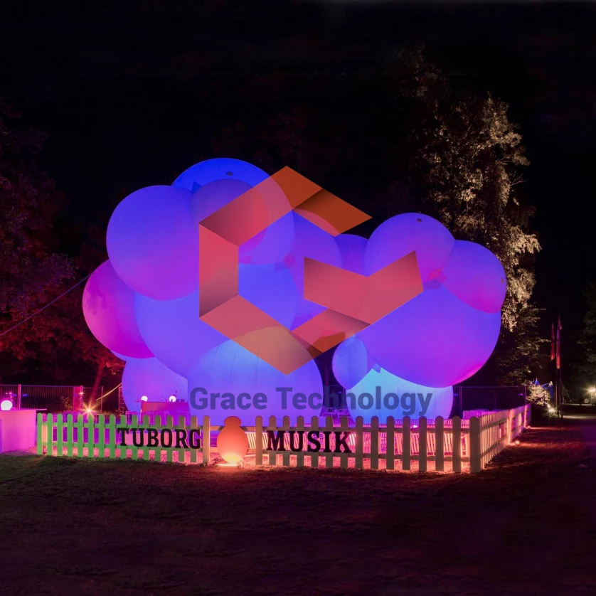 Custom Inflatable LED Clouds , Huge Cloud Balloon, Advertising ...