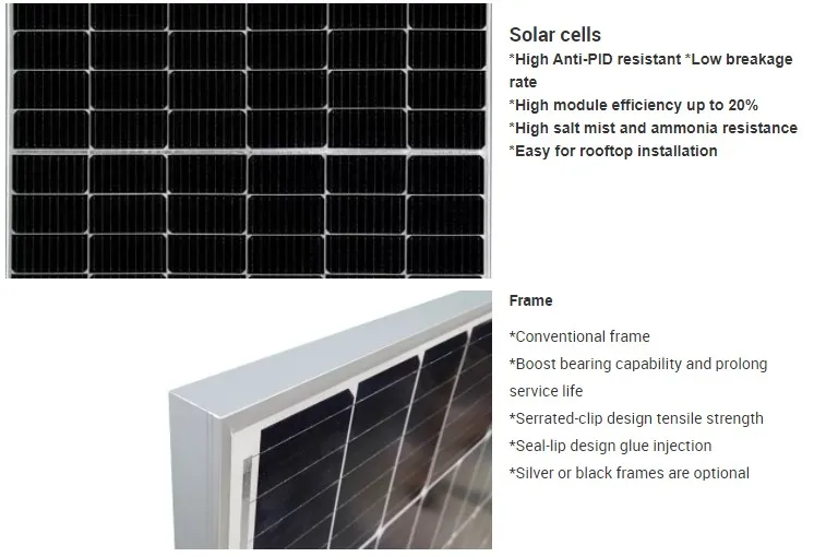 Outdoor 550 Watt Pv Mono Crystalline Photovoltaic Solar Panel 540w ...