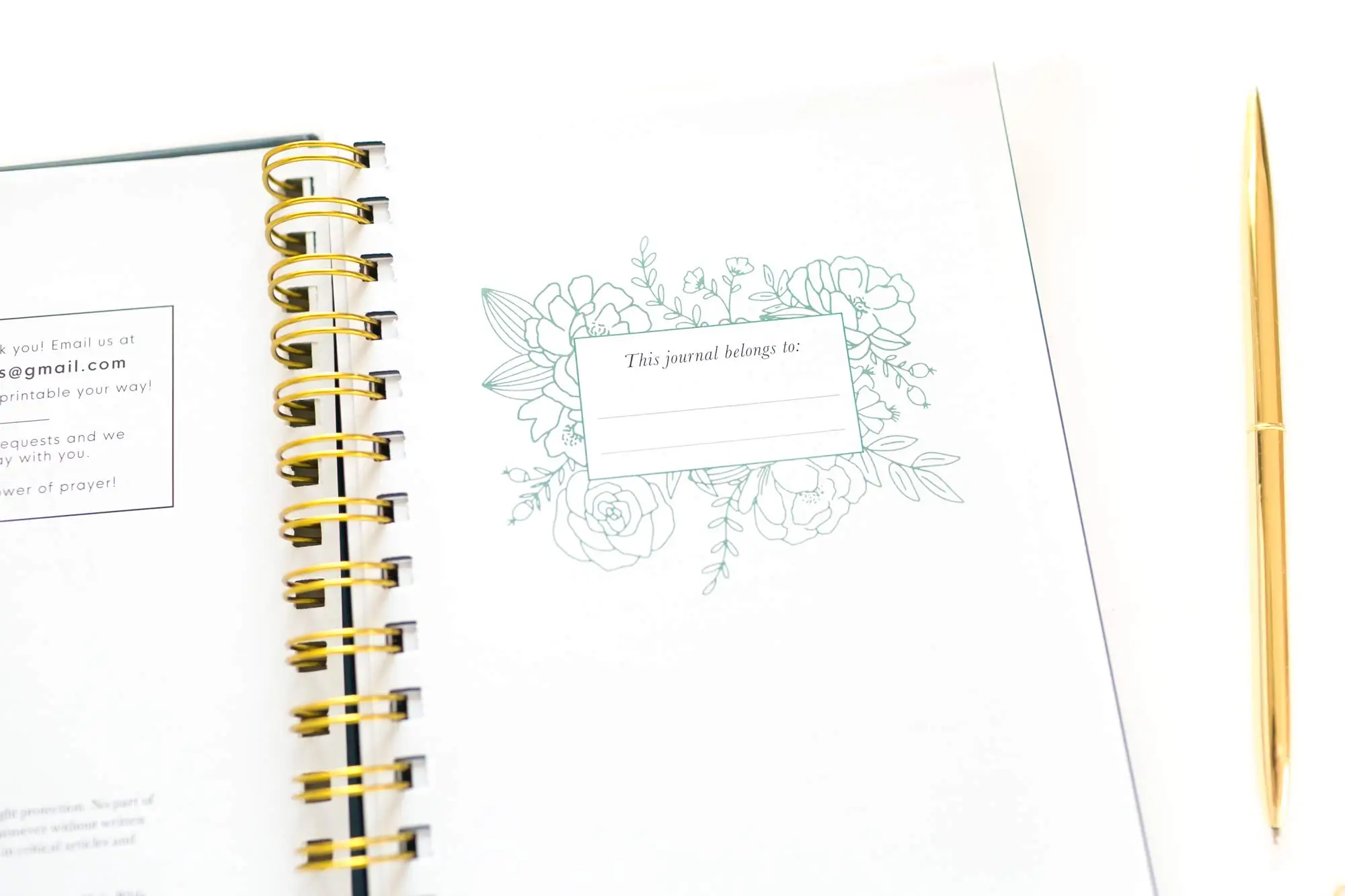 Personalized Inspirational Christian Bible Journal Prayer Notebook ...