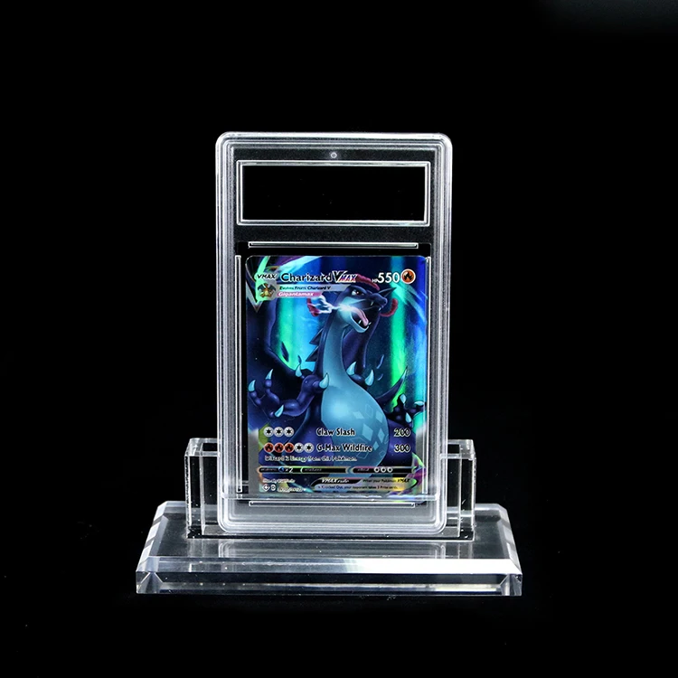 Acrylic Graded Card Slab Stand For Sports Basketball P-sa Graded Card ...
