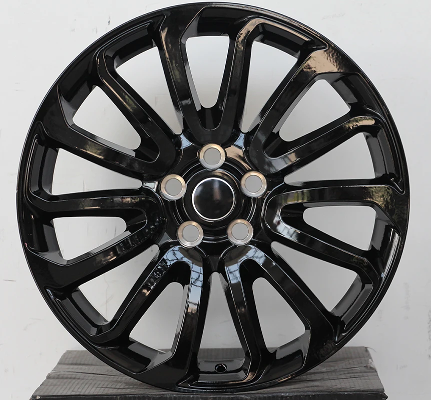 YQ Gloss Black 22 Inch 22*9.5j Alloy Car Wheels for Land Rover Range ...