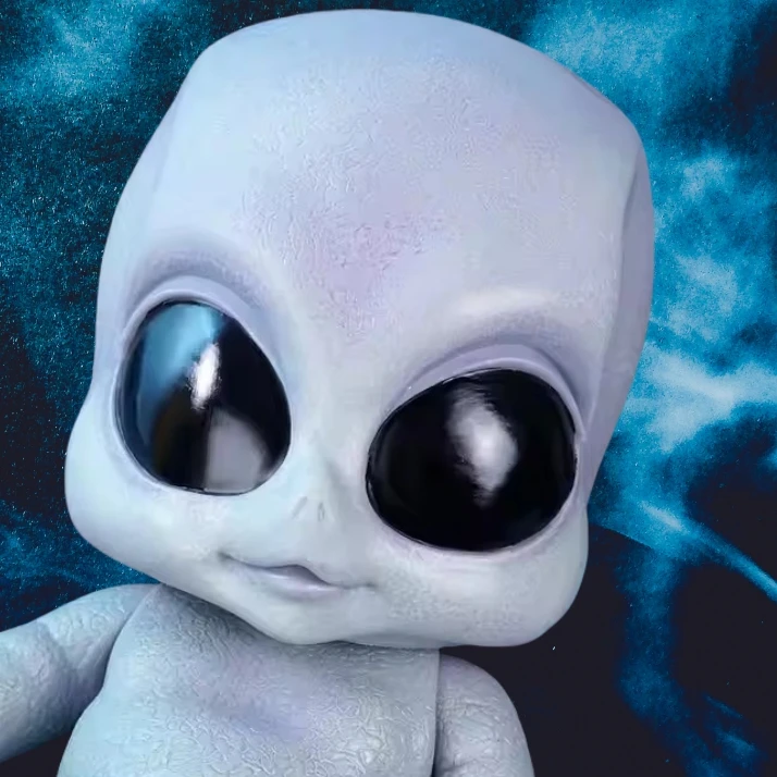 Lifereborn Lifelike 14Inch 3D Realistic Alien Reborn Baby Dolls Hand ...