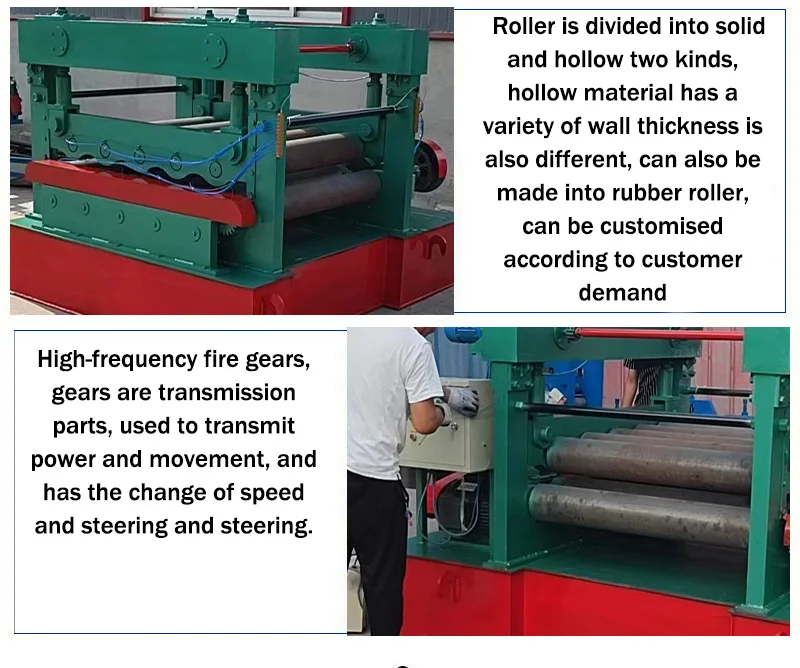 Roll Straightener Leveler Machine Sheet Metal Flattening Machine - Buy ...