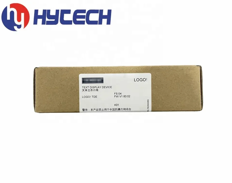 SIEMENS PLC LOGO TDE Text Display Device - 6-Line, 2 Ethernet Ports