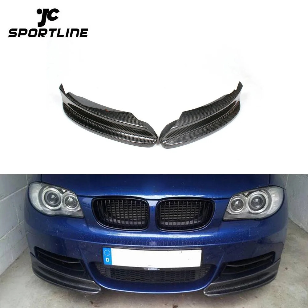 Carbon Fiber E82 135i Front Splitter For Bmw 135i M Sport Coupe 2-door ...