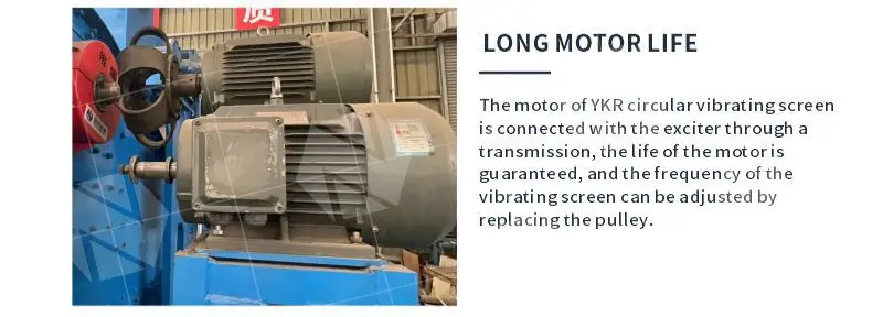 Inclined Mining Eccentric Shaft Horizontal Rock Vibrating Screen ...