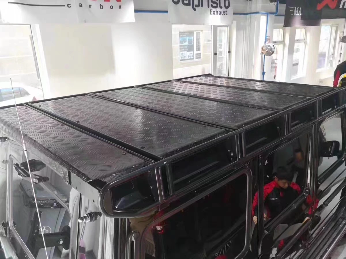 2021 2022G Class W463A Luggage Rack With Ladder W464 G500 G63 Stainless ...