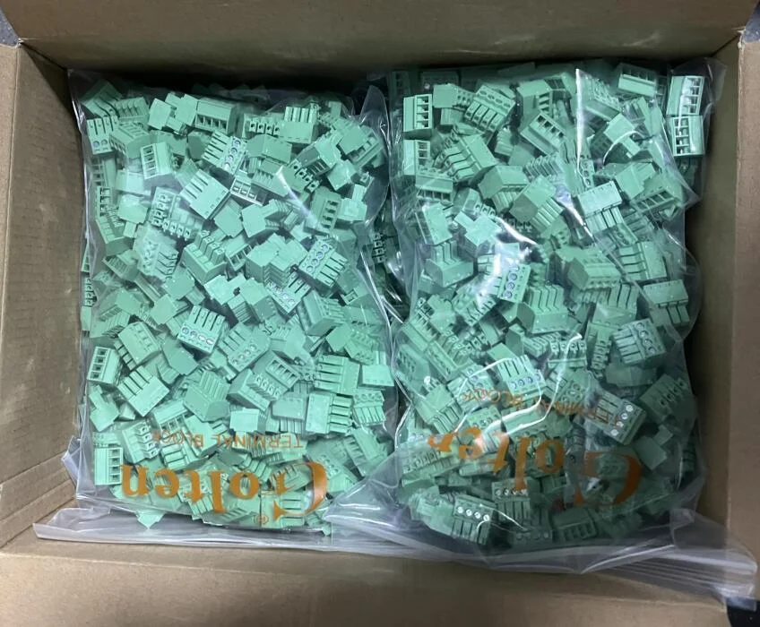 Pcb Screw Terminal Block/ Connector 5.0 Pitch 2-24p - Buy Screw ...