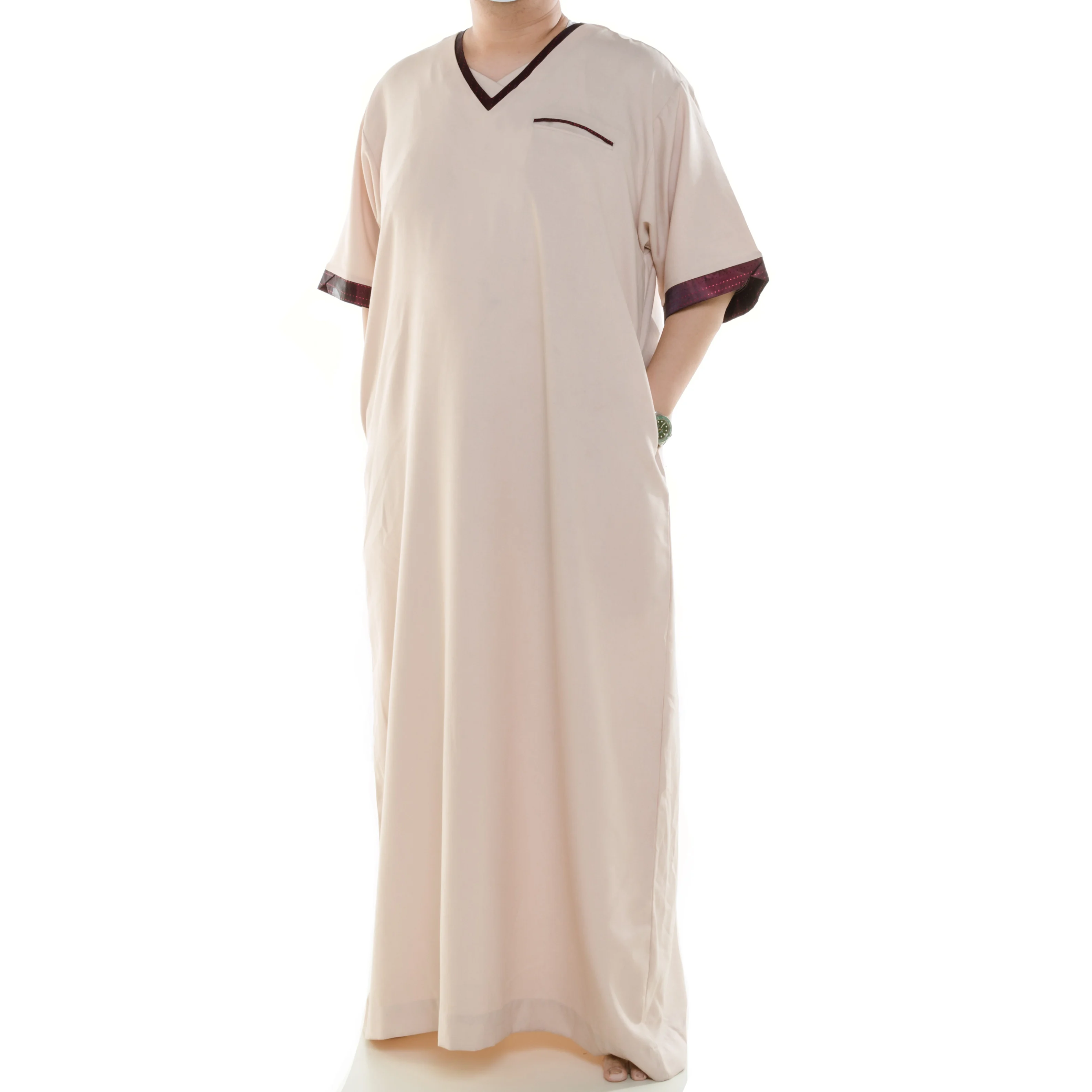 Islamic Clothing Muslim Prayer Islamic Robe Boubou Jubbah IKF Muslim ...