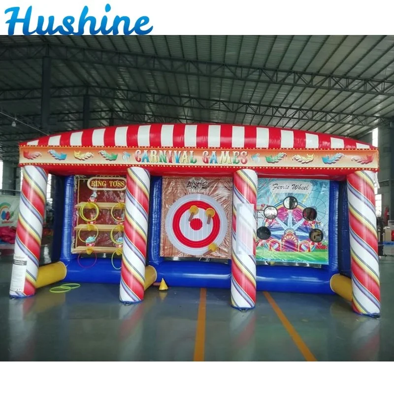 Customized Inflatable Ring Toss Football Target Goal Axe Throwing ...