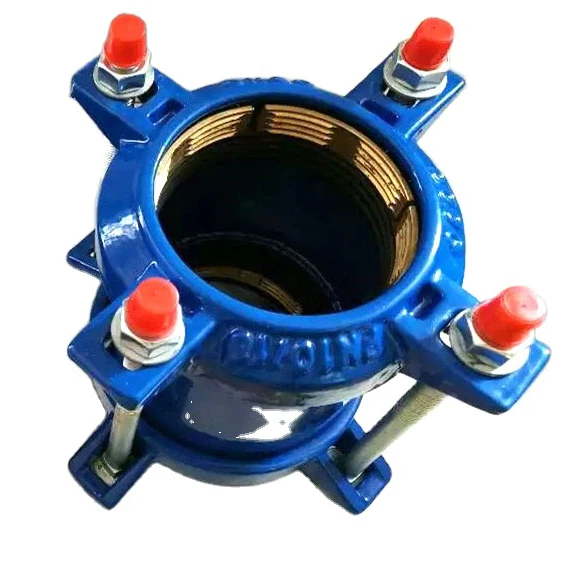 Ductile Iron Adaptor Connector Fitting for PE Pipe Restraint