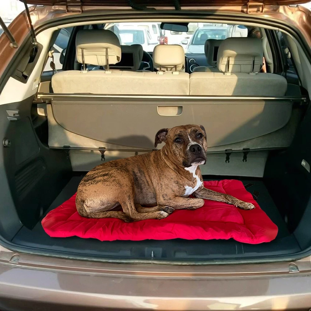 Portable Washable Soft Oxford Pet Blanket Mat With Carry Handles For ...