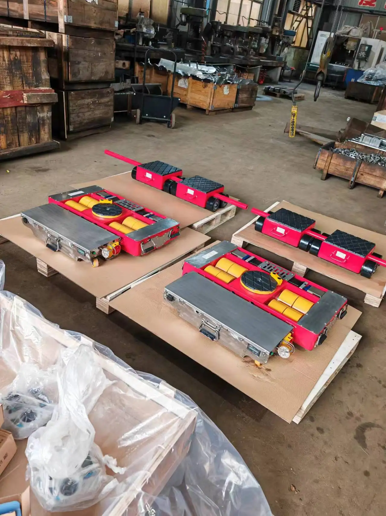 30t Machinery Skate Dolly - Efficient Material Moving