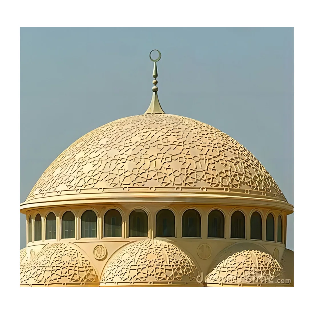 Moon top GRC Glass Fiber Reinforced Plastic Concrete Mosque Ceiling ...