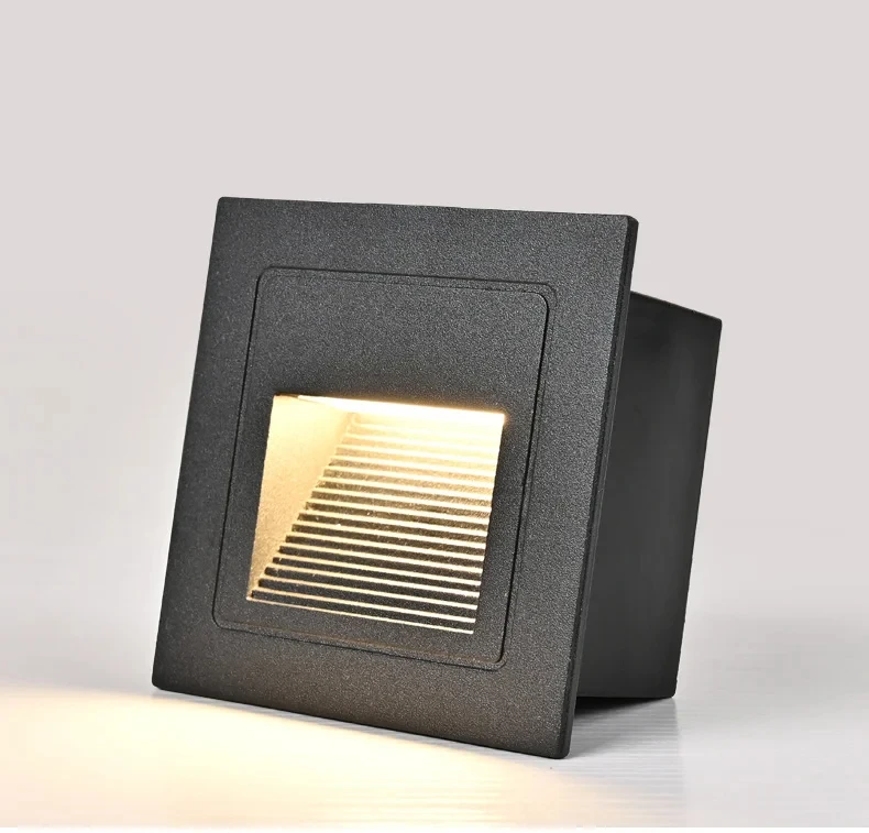 3W IP65 LED Stair Light Step Light AC85-265V Recessed Buried Lamp ...