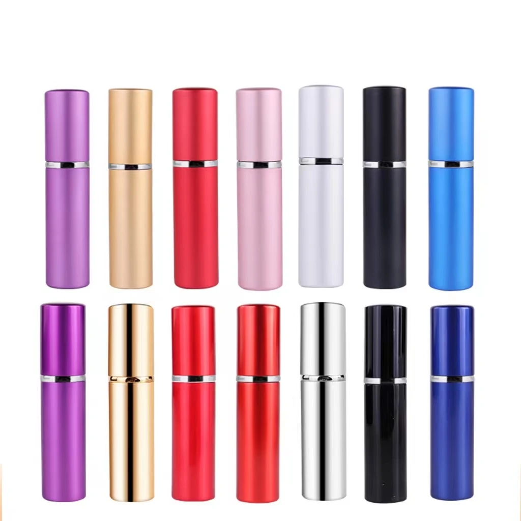 Portable Atomizer Aluminum Perfume Mouth Spray Small Glass Bottle Spray ...