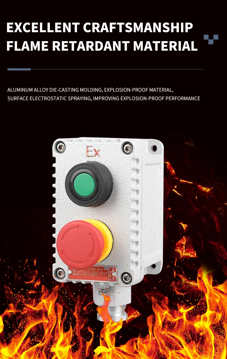 Emergency Stop Switch Explosion Proof Emergency Stop Switch Explosion-proof Control Push Button ...