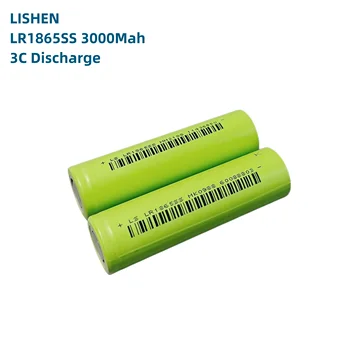 Lishen 18650 Lr1865ss 3.7v 3000mah 3c Discharge Grade A+ Ncm Battery ...