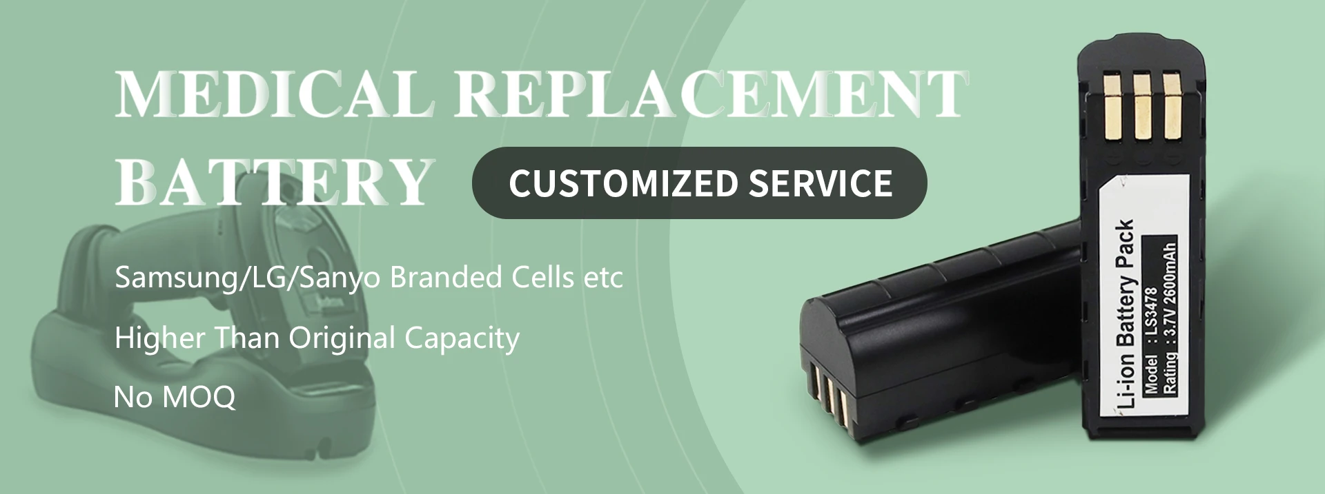 3.7v 5200mah Lithium Ion Rechargeable 318-033-001 Ab18 Li-ion Battery ...