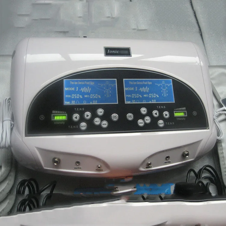 Ionic foot detox machine foot spa ion cleanse with belt physiotherapy ...