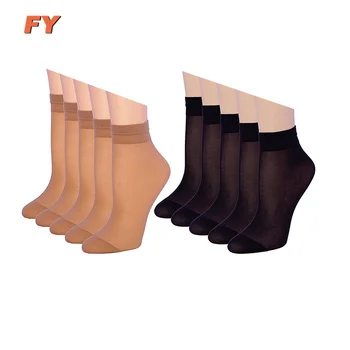 Fy-n775 One Time Use Disposable Nylon Try Shoe Nylon Socks Wholesale ...