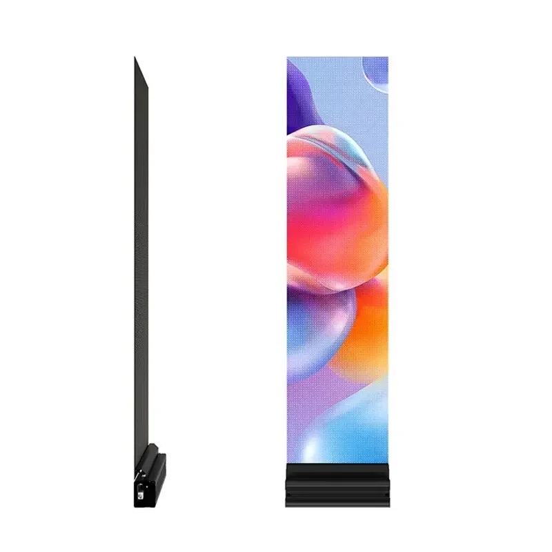 Indoor transparent holographic invisible LED screen with high ...