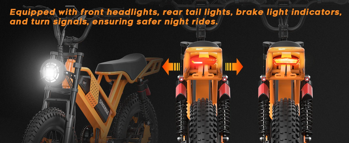 M7 Electric Bike - High Performance Mountain Fat Tire E-bike